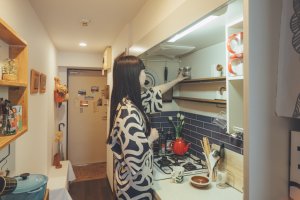 暮らしの中で湧いてくるイメージを形にする。1K・25㎡の一人暮らしインテリア 【私らしく暮らす】 | ライフスタイル | カルチャー ＆ ライフ | FUDGE.jp