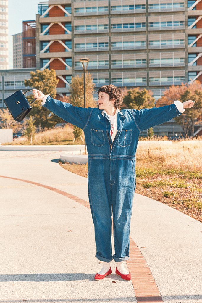 デニムのオールインワンはやっぱり《Lee》！【本日のFUDGE GIRL-3月16日】 | 本日のFUDGE GIRL | ファッション ...