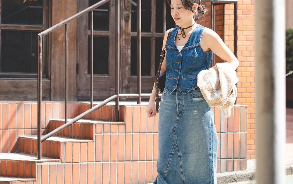 初夏のデニムオンデニムは“ソフトウエスタン”が新鮮で可愛いって知ってた？【FUDGE dig.｜SNAP vol.5】 | FUDGE dig. | ファッション | FUDGE.jp