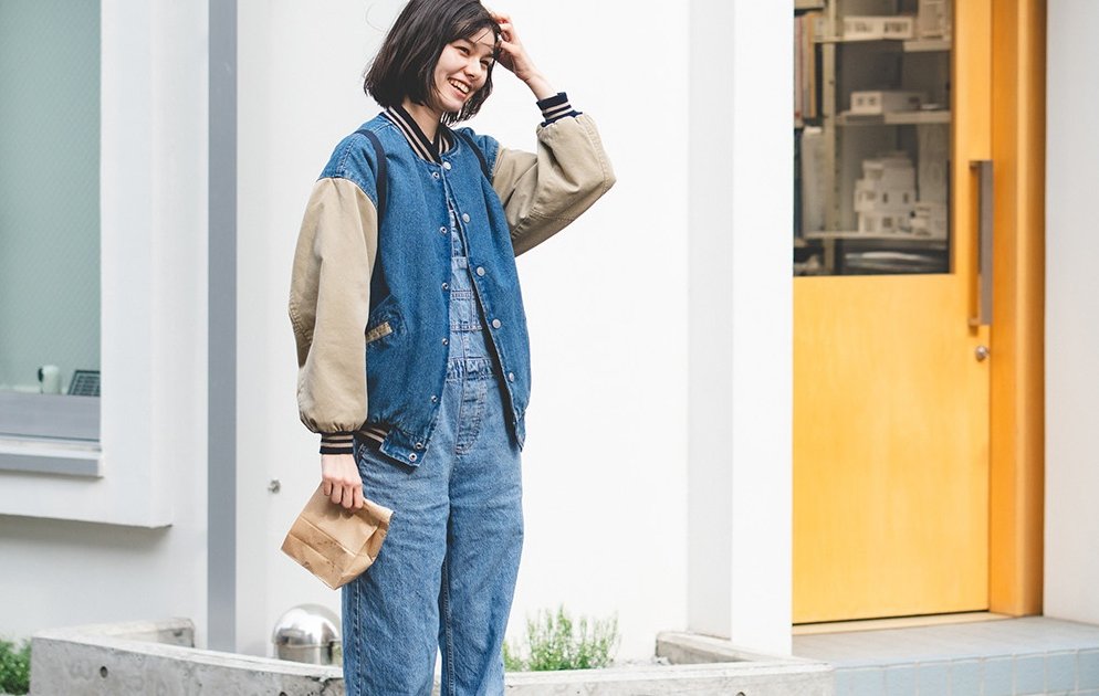 おしゃれ上級者はデニムオンデニムを古着でレトロな雰囲気に着こなす【FUDGE dig.｜SNAP vol.4】 | FUDGE dig. | ファッション | FUDGE.jp