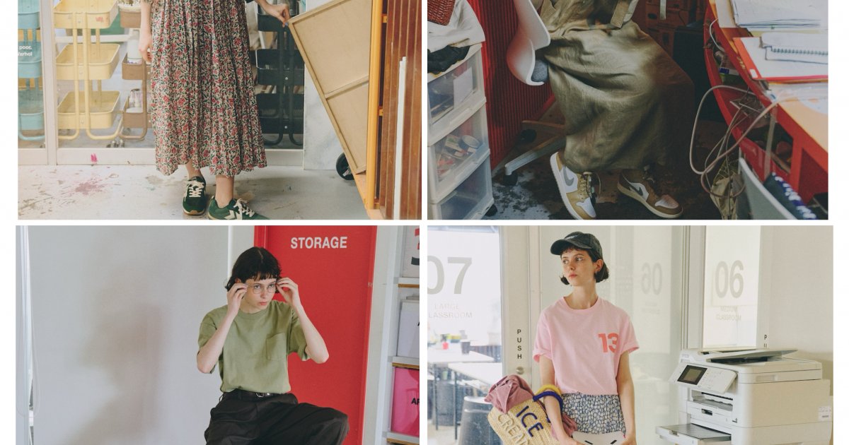 夏に持つならローテクスニーカー！オシャレに着れる組み合わせ10選【FUDGE dig.｜バランス上手なあの子がお手本！ローテクスニーカーの着こなしレッスン-まとめ】 | FUDGE dig ...